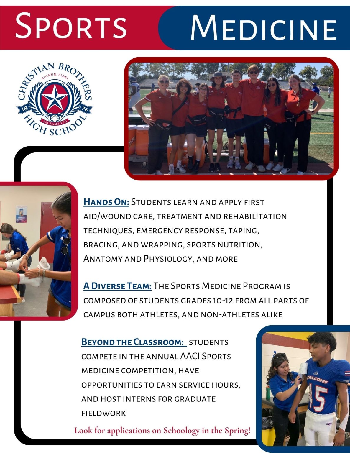 Sports Medicine – Christian Brothers High School