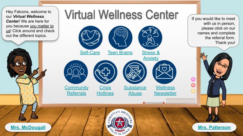 Wellness Counseling – Christian Brothers High School